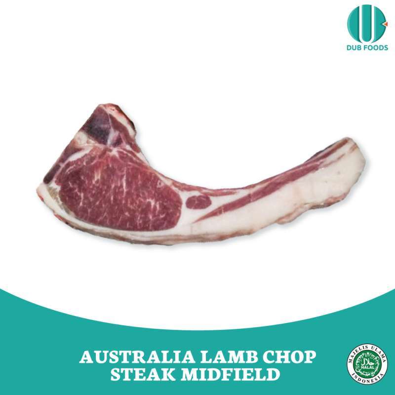 Jual Daging Steak Kambing Domba Muda / Australia Lamb Chop Midfield - 1 ...