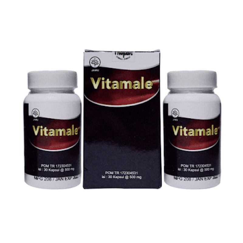 Jual Vitamale HWI Suplemen Stamina Pria [30 Kapsul/ Botol] di Seller ...