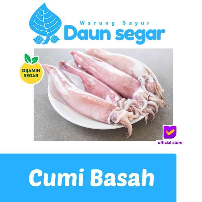 Jual Cumi cumi segar cumi basah jumbo Fresh segar di Seller Daun segar ...