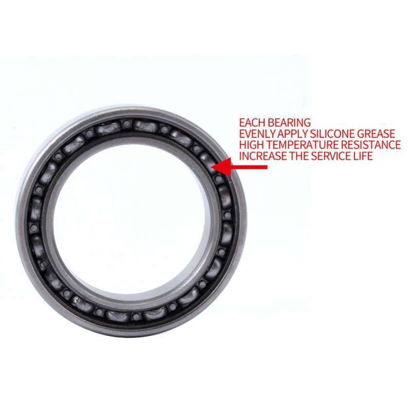 Jual 5xBike BB Bottom Bracket Thread Press-In Axis Steel Ball Bearing ...