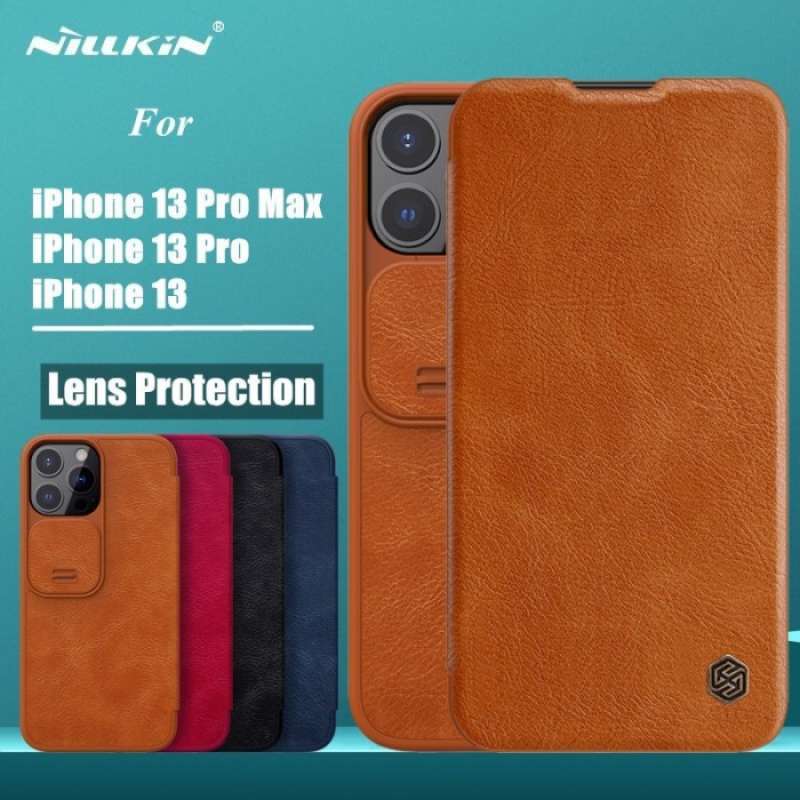 Jual Nillkin Qin Pro Leather Case Casing iPhone 13 Pro Max iPhone 13 ...