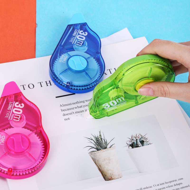 Jual Tipe-x Tape Deli Eh21301 - Corection Tape 1 Pcs Di Seller Tg ...