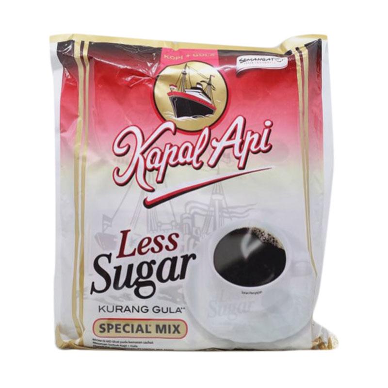 Jual Kapal Api Special Mix Less Sugar Bag Bubuk Kopi [20 sheets/ 380 g ...