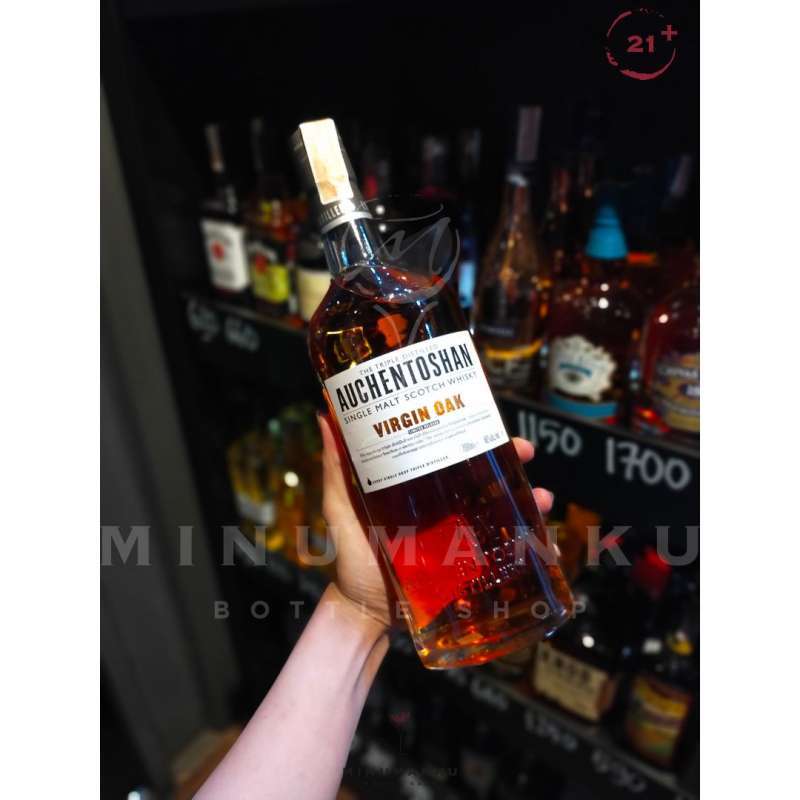 Jual Auchentoshan Virgin Oak Single Malt Scotch Whisky [100% Original ...