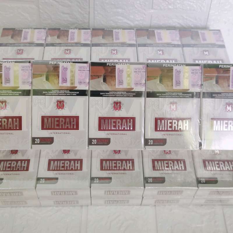 Jual Rokok Mierah White International 20 Batang di Seller BuhanStore ...