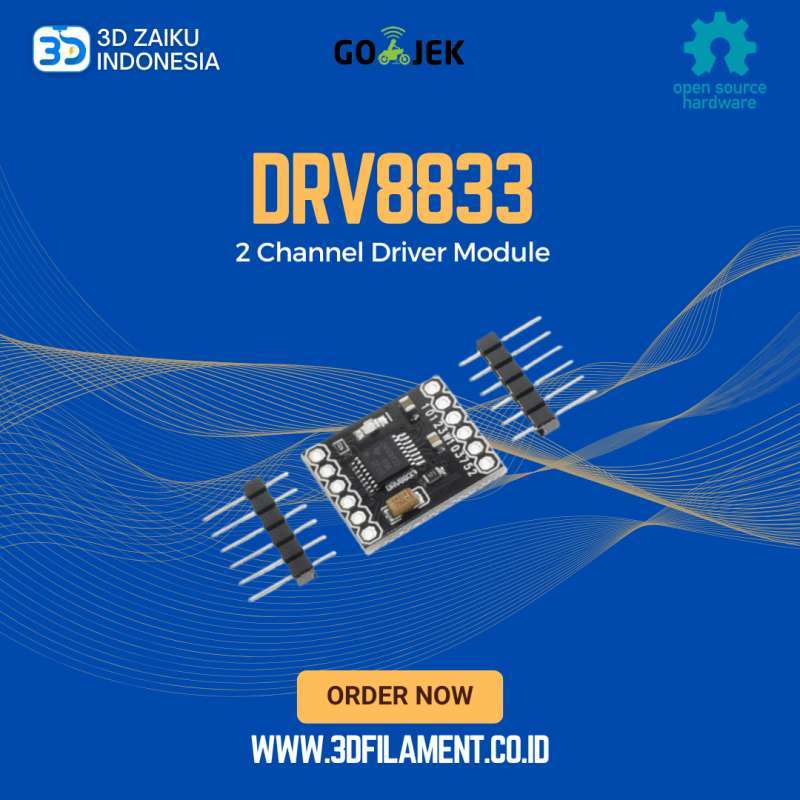 Jual Reprap Drv8833 2 Channel DC Motor Driver Module Di Seller 3d Zaiku ...