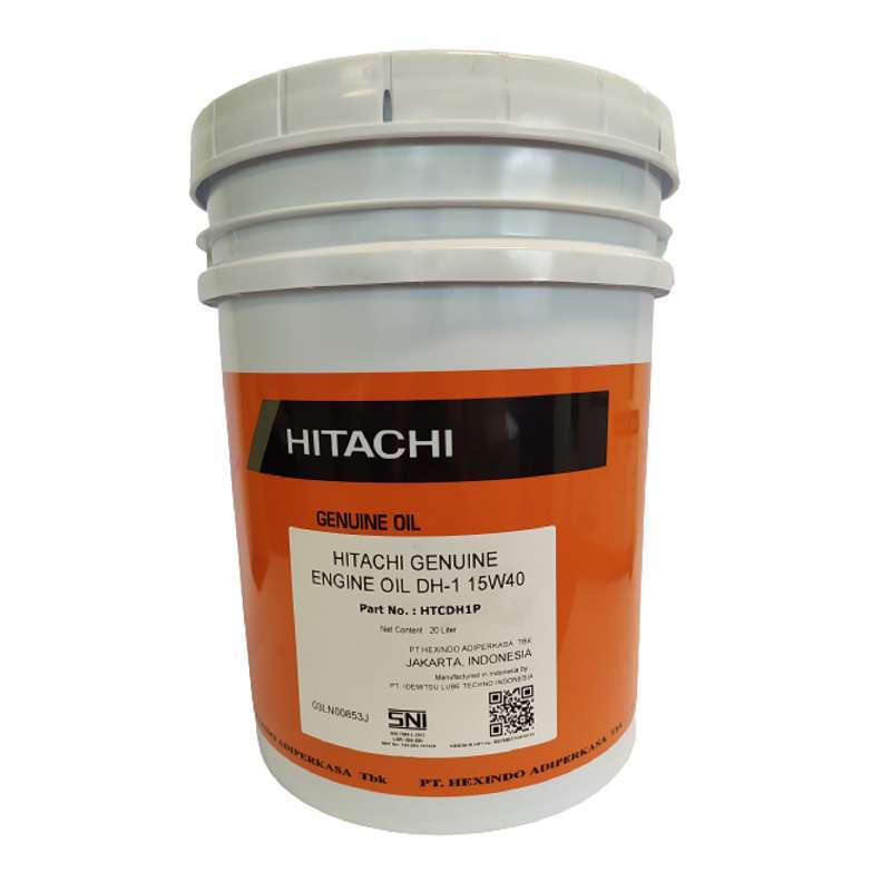 Jual Hitachi Engine Oil Dh-1 15w40 [htcdh1p] Di Seller Pt Hexindo ...