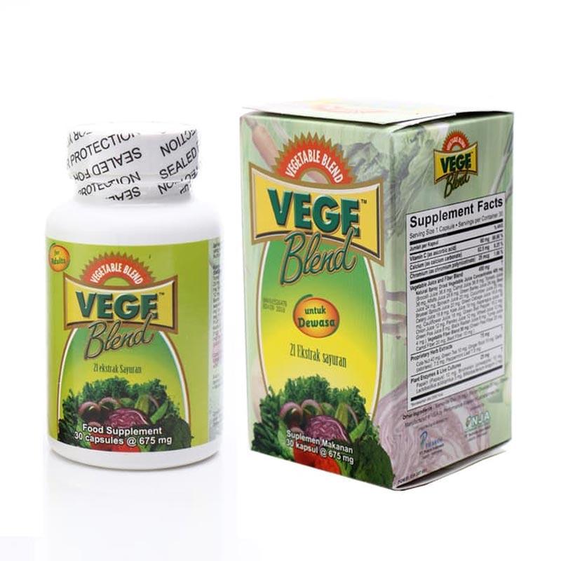 Jual Vegeblend 21 Adults [30 Kapsul/Botol] di Seller Apotek Persada ...