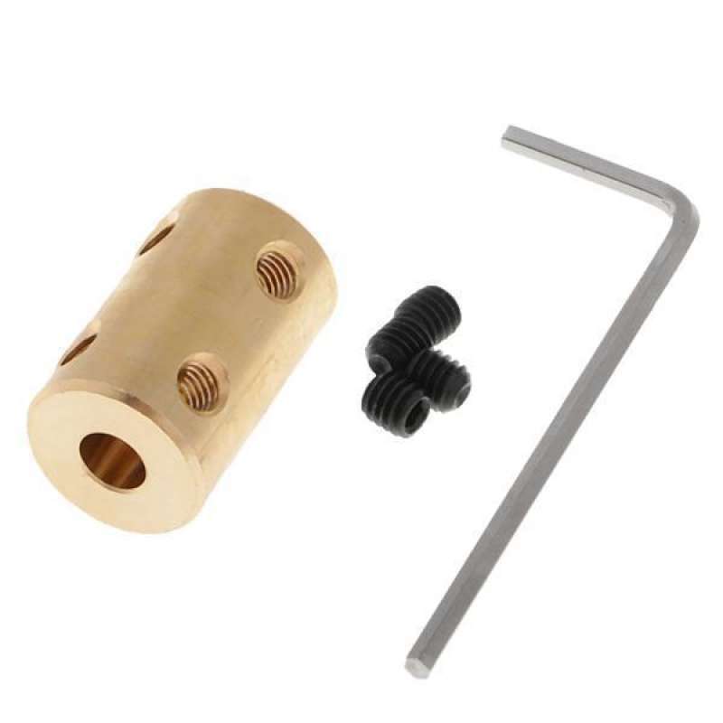 Promo 2xCylindrical Coupling Motor Parts Sleeve Coupling DIY Motor ...