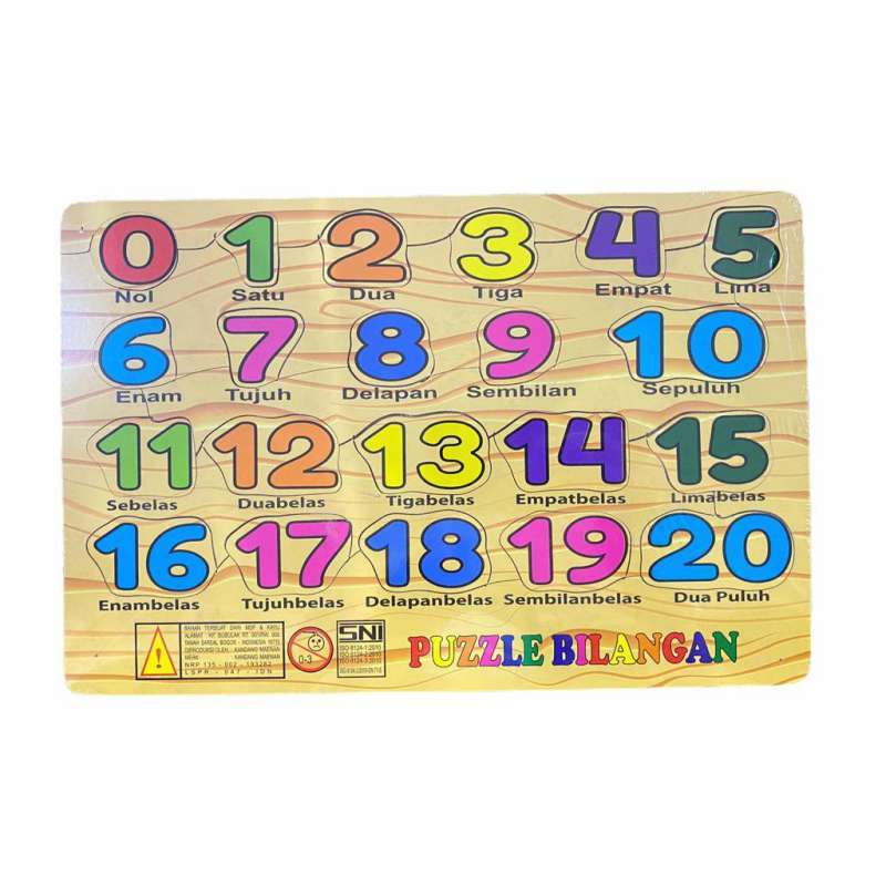 Jual Puzzle Kayu Angka atau Huruf, Warna Puzzle huruf besar di Seller ...