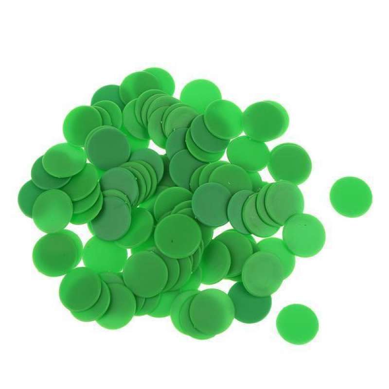Promo 20x100x Opaque Plastic Board Game Counters Tiddly winks Numeracy ...
