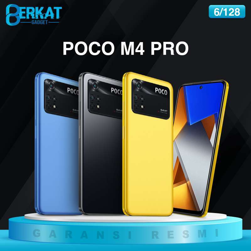 Promo POCO M4 Pro [6GB/128GB/H] - Cool Blue Diskon 8% di Seller Berkat ...