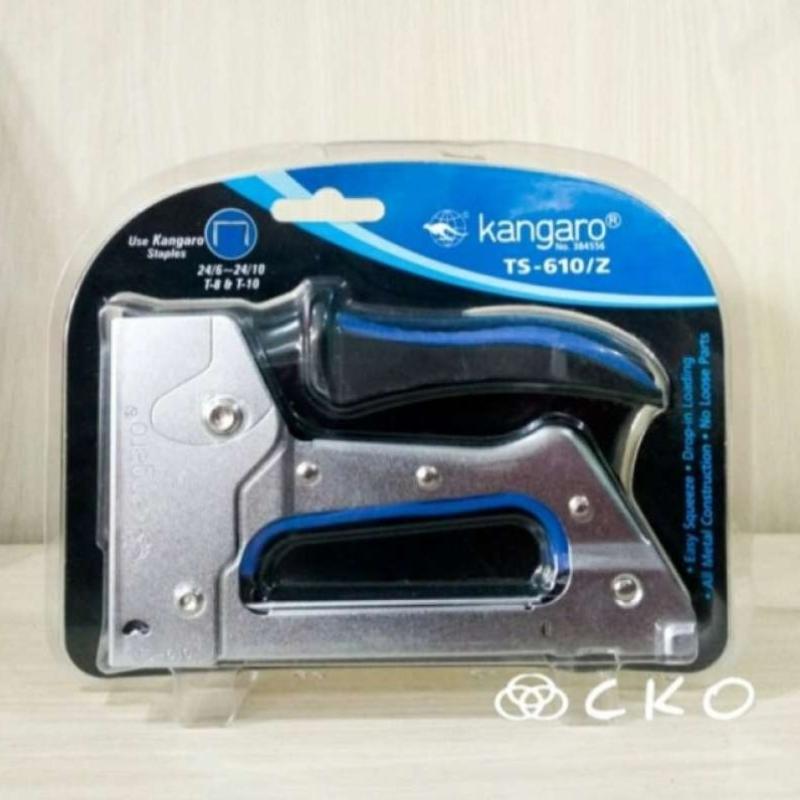 Promo Stapler Tembak Besi Kangaro TS-610Z - Gun Tacker Kangaro Besi ...