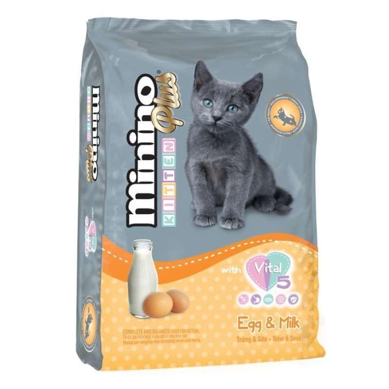 Jual Minino Plus Kitten 500 Gr - Makanan Kering Anak Kucing di Seller ...