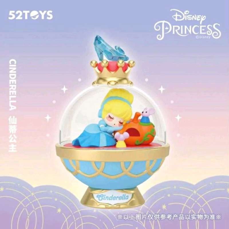 Jual Original Disney Princess Cinderella Crystal Ball 52toys 52 Toys ...
