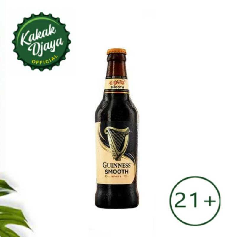 Jual Guinness Smooth beer Guinness smooth bir 320ml botol.. Guinness ...