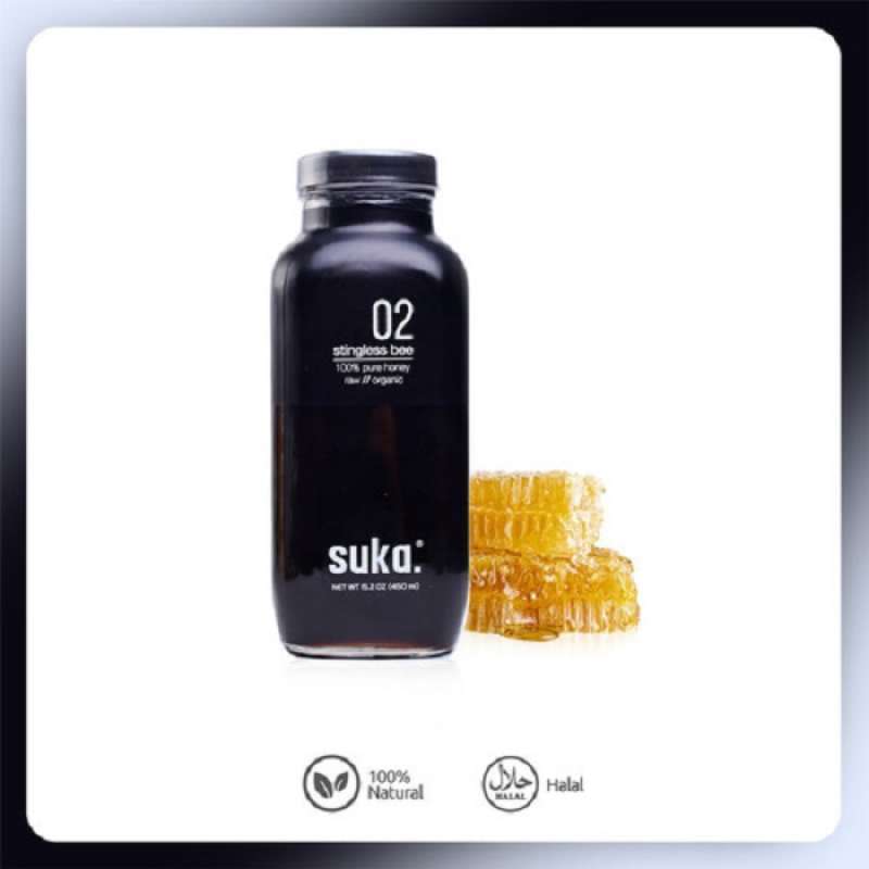 Promo Suka Stingless Bee Honey 450 Ml (madu Lebah Stingless) Diskon 5% ...