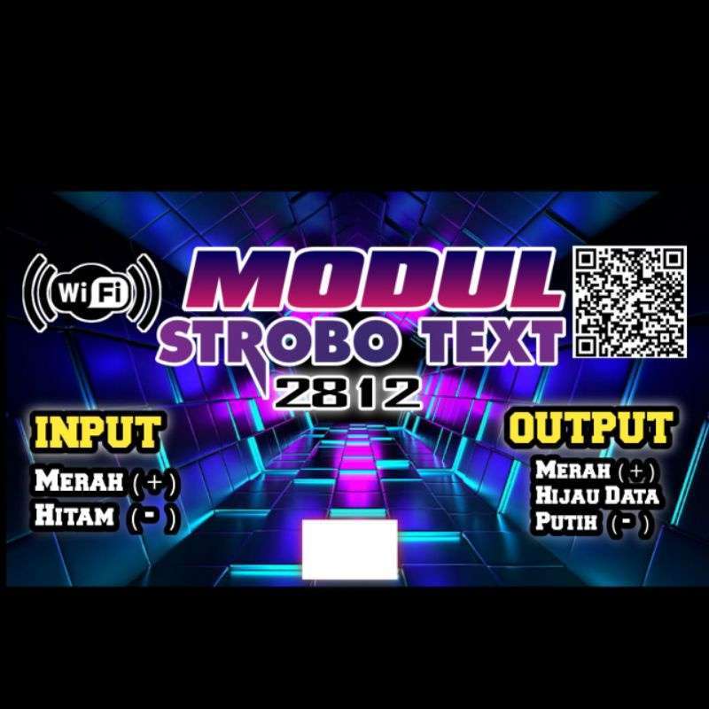 Jual modul strobo running text via wifi di Seller Dropshipper.id ...