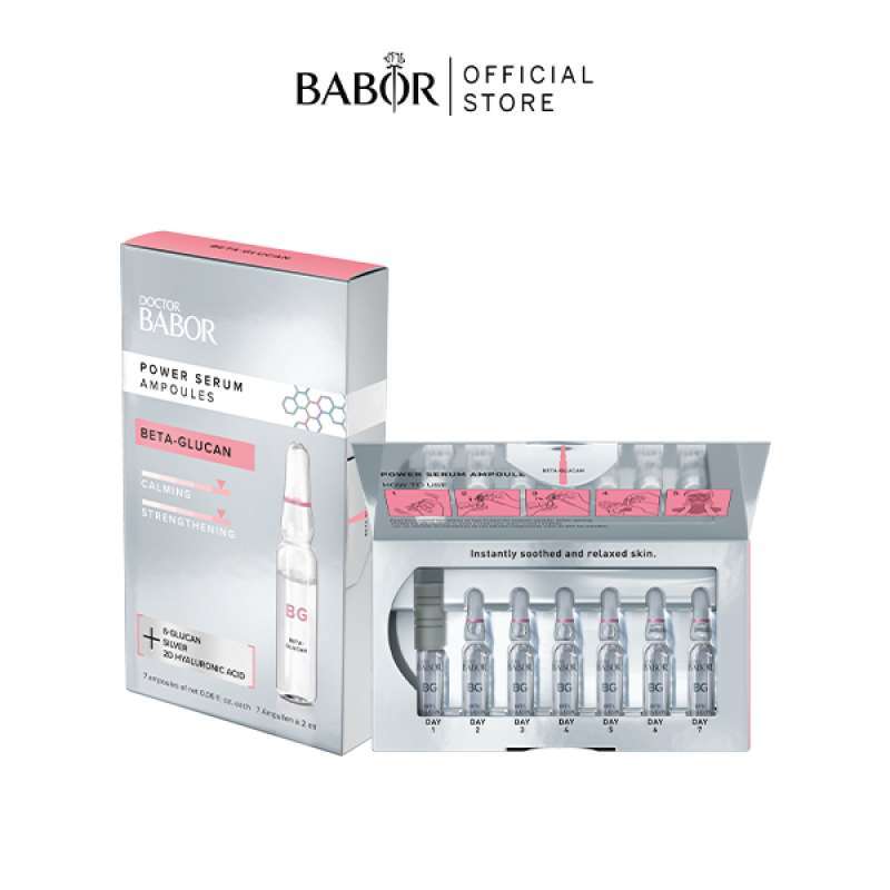 Jual Doctor Babor - Power Serum Ampoules (3) Beta-glucan Di Seller Babor Official Store - Gudang ...