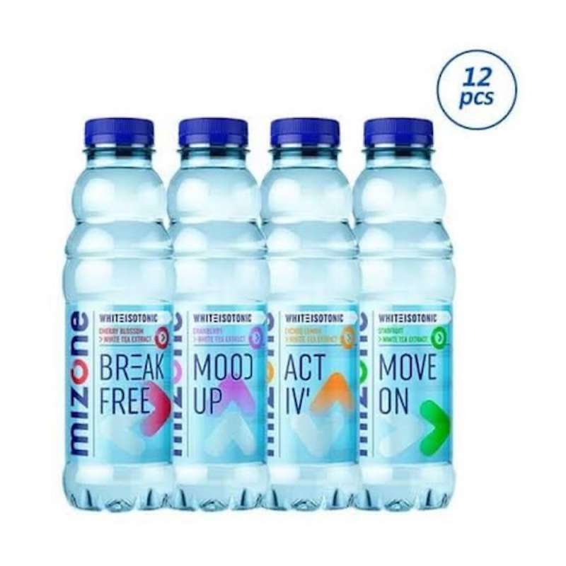 Promo Mizone Kemasan Ekonomi Botol 500 Ml [dus X 12 Pcs] Diskon 6% Di Seller Deayi Store ...