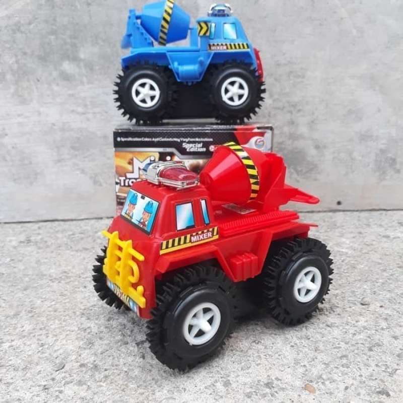 Jual MOBIL GILA JUNGKIR BALIK EDUKASI MAINAN MIXER TRUK MOLEN ANAK ...