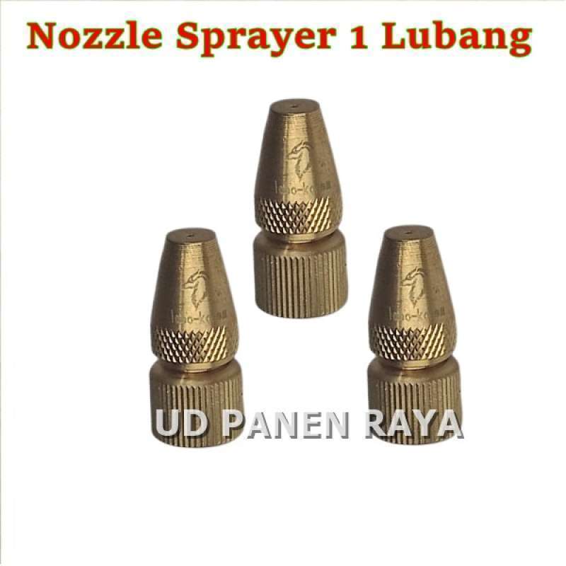 Jual Nosel Spuyer lurus Nozzle Sprayer 1 lubang Alat Pucuk Semprotan di ...