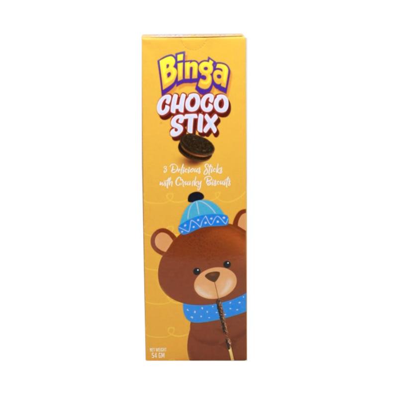 Jual BINGA Choco Stix with Crunchy Biskuit [54 g] di Seller Papaya ...