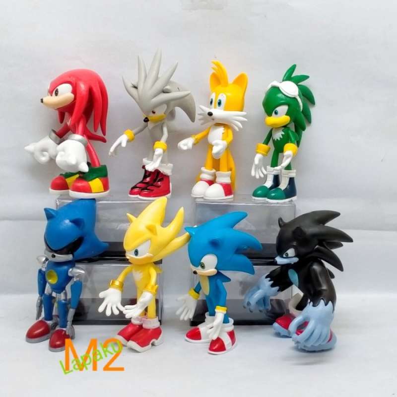 Jual SONIC THE HEDGEHOG SONIC FIGURE SET 8PCS di Seller Epiphanny ...