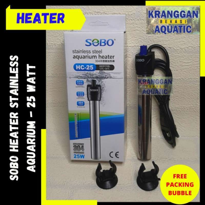 Jual Sobo Heater Stainless 25 watt di Seller Aksara_STORE - Wanajaya ...