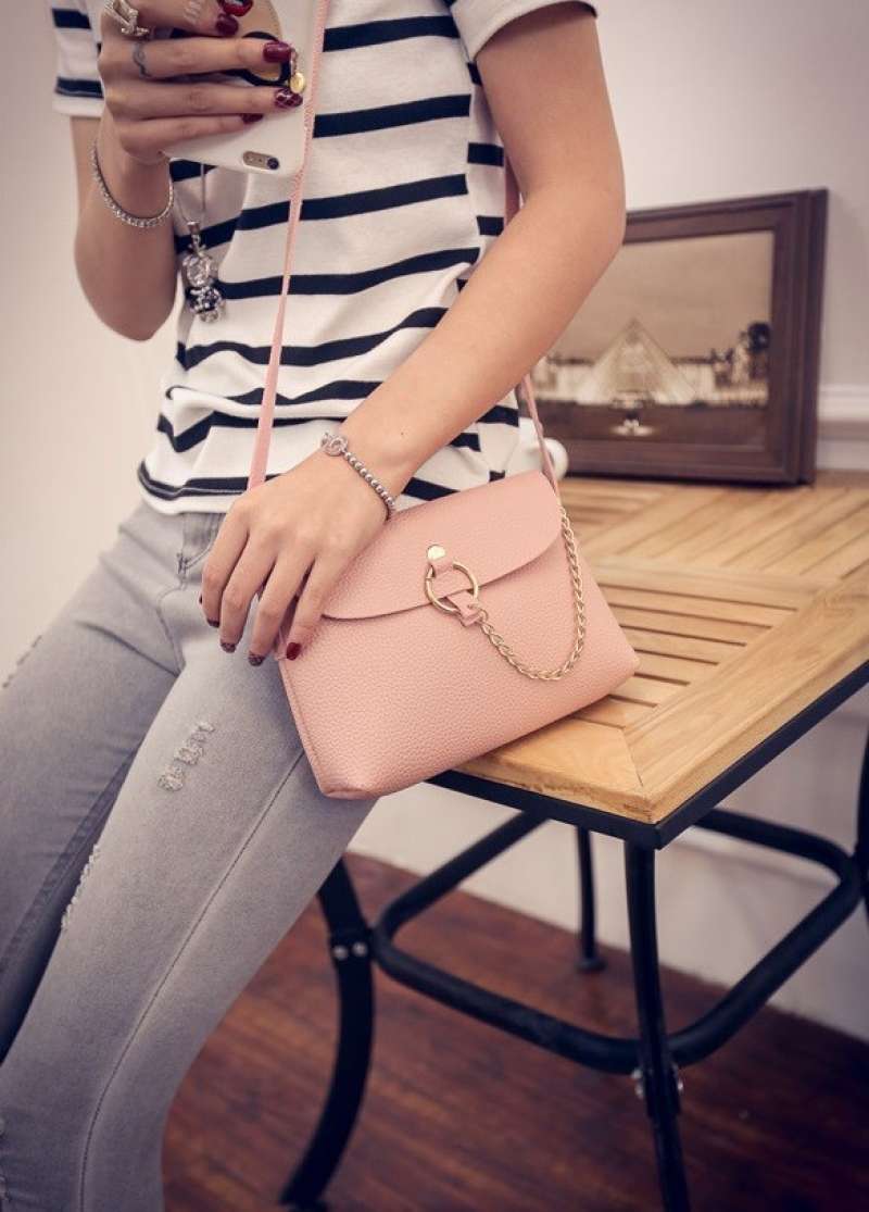 Jual Tas Selempang Rantai Korean Retro Mini Shoulder Chain Diagonal ...
