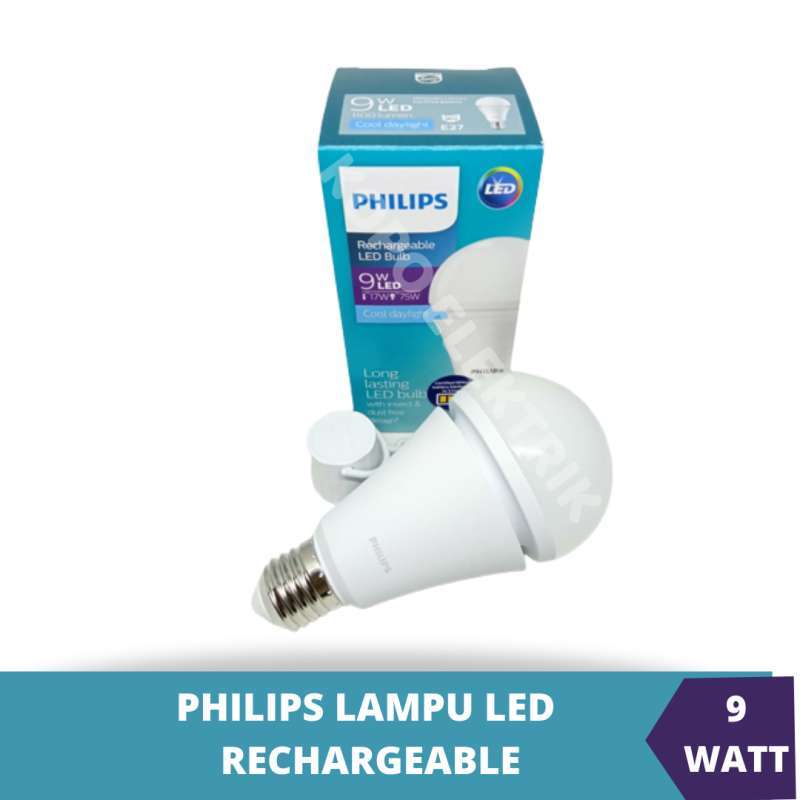 Promo Lampu Emergency Philips 9W Lampu Darurat Putih 9 Watt Diskon 20% ...