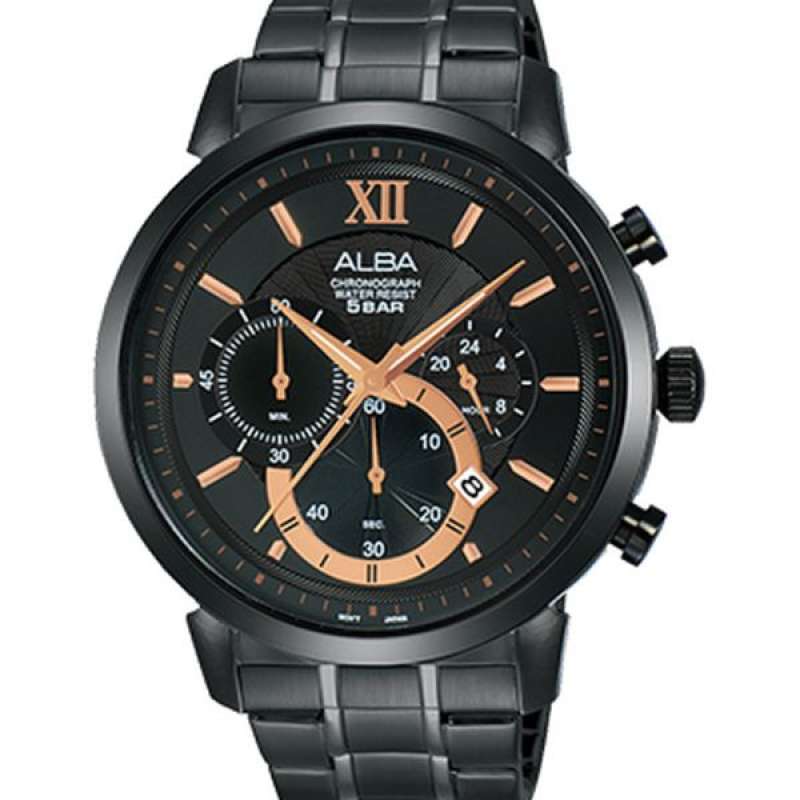 Promo Jam Tangan Pria Alba AT3C33 Analog Watch Original AT3C33X1 Diskon ...