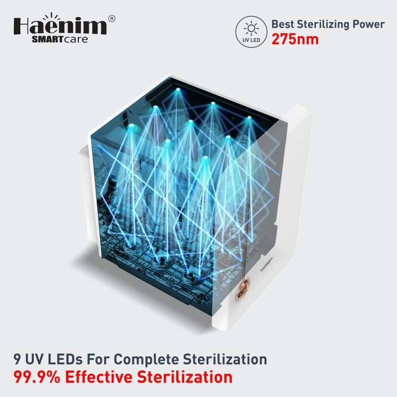Jual Haenim 4g+ Plus Generation With Uvc Led Sterilizer - Grey Gold Di ...