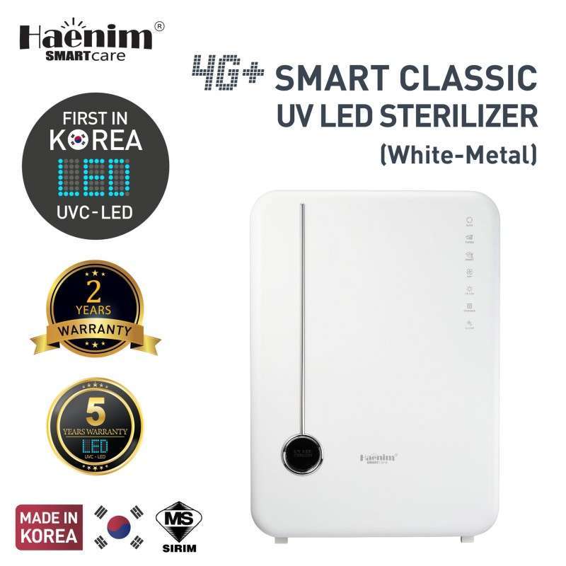 Promo Haenim 4G+ PLUS Generation with UVC LED Sterilizer - White Metal ...