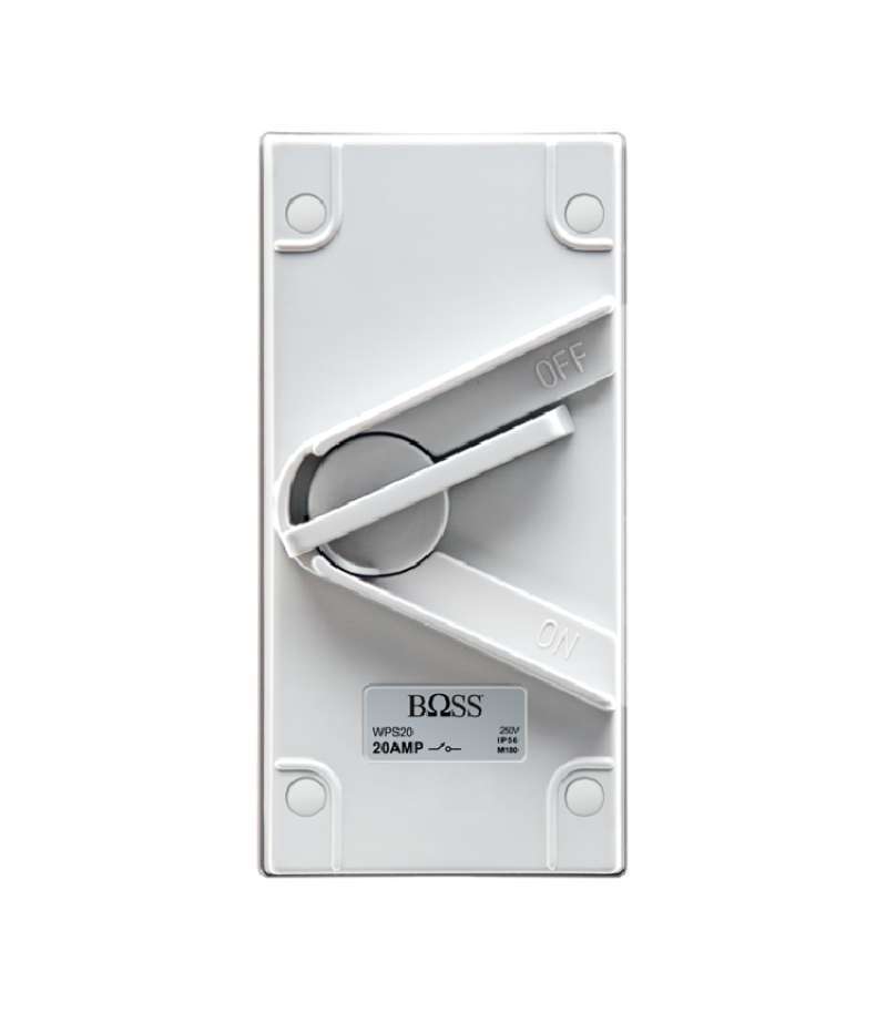 Jual BOSS ISOLATOR SWITCH WEATHER PROTECTED UNIVERSAL SOCKET OUTLET ...