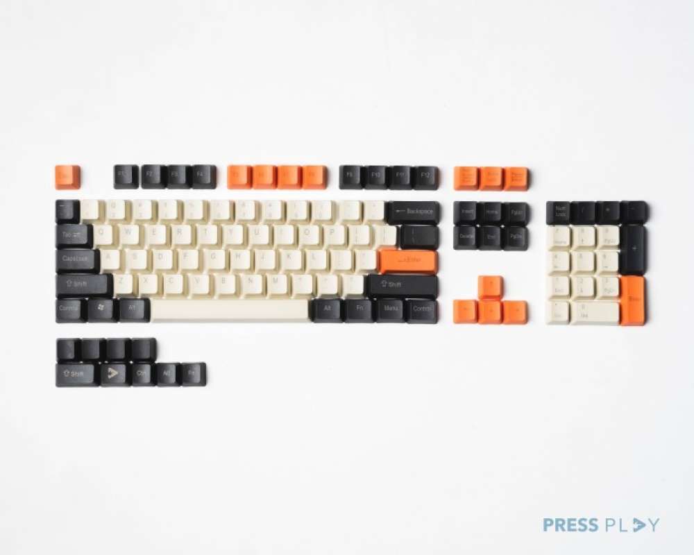 Promo 'RUST' Keycaps Mechanical Keyboard Full Set Single Shot PBT NO ...
