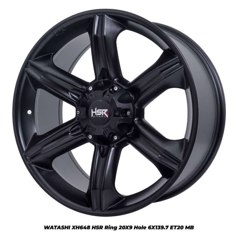 Jual Velg Toyota Fortuner || WATASHI XH648 HSR Ring20 MB di Seller ...
