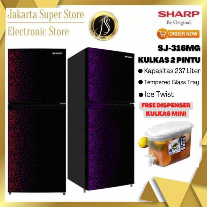 Jual Kulkas 2 Pintu Sharp Big Pintu Original, Murah & Diskon April 2024 ...