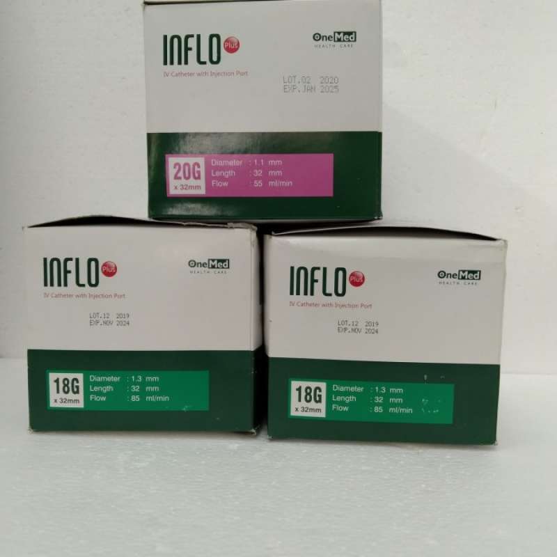 Jual inflo plus catheter 18G/20G di Seller POINT 79 - Cengkareng Timur ...