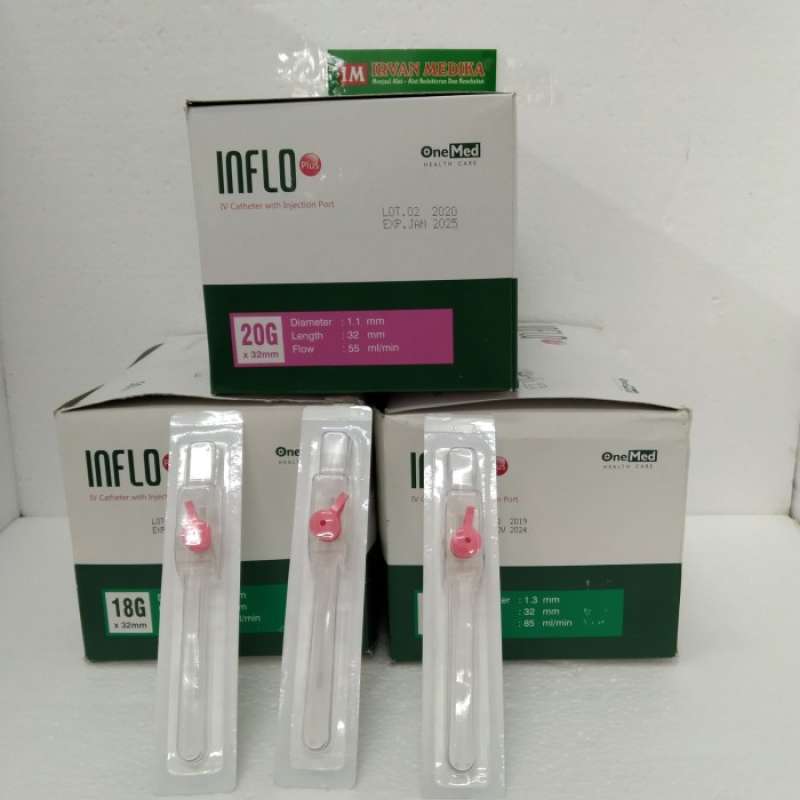 Jual inflo plus catheter 18G/20G di Seller POINT 79 - Cengkareng Timur ...