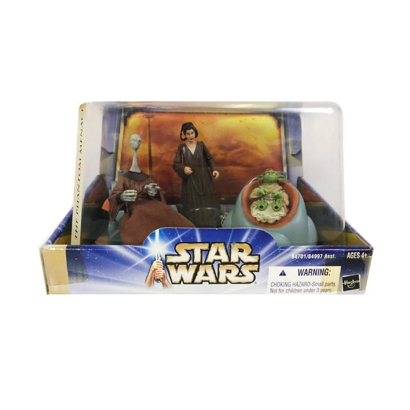 Jual Hasbro Star Wars Jedi High Council Yarael Poof,Depa Billaba,Yaddle ...