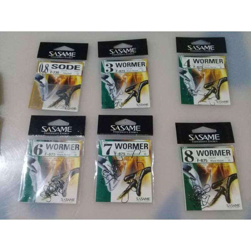 Jual Mata Kail Pancing Sasame Wormer dan Sasame Sode Kail Kuat Murah ...