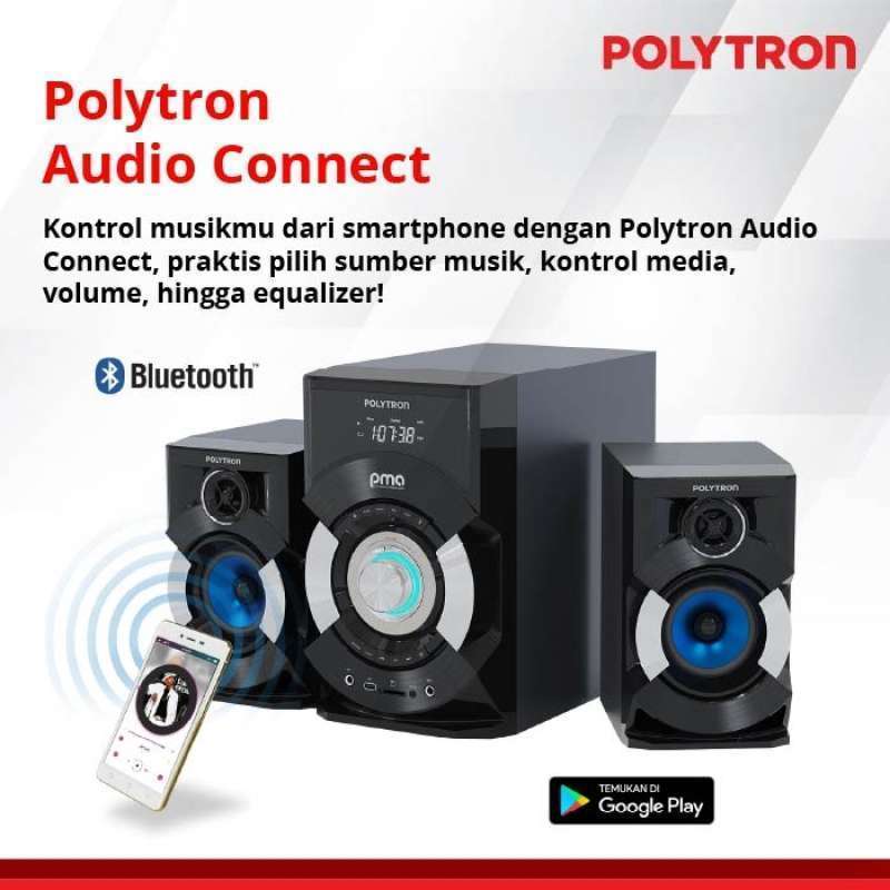 Jual Polytron Speaker Pma9507 / Pma 9507 (bluetooth / Karaoke / Aux ...