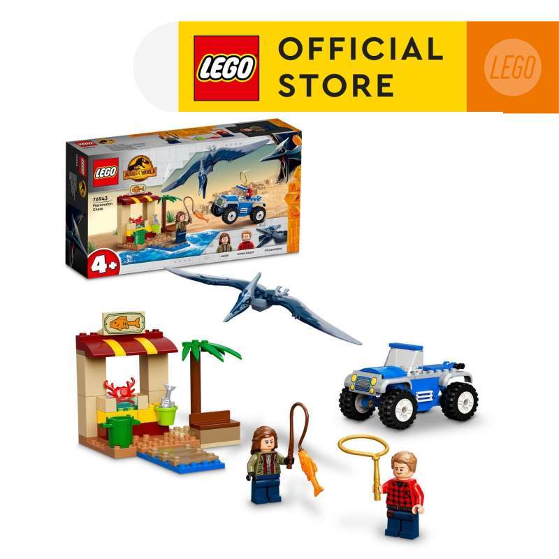 Promo LEGO® Jurassic World 76943 Pteranodon Chase Building Kit (91 ...