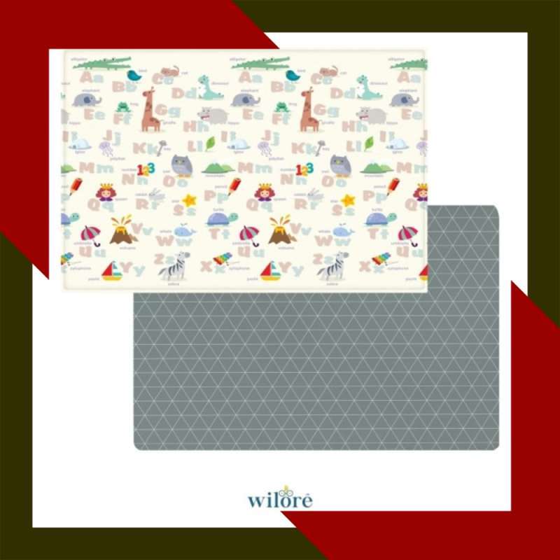 Promo Coby Haus Pvc Wilore Funny Abc Aminals Modern Line Playmat Diskon ...