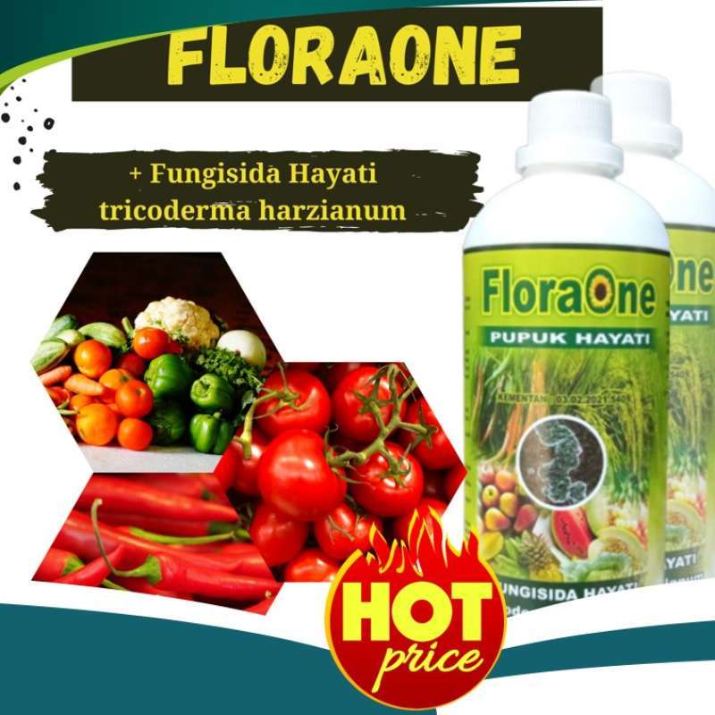 Promo Pupuk hayati cair FLORAONE, Pupuk Tricoderma Cair, Pupuk Untuk ... Promo Pupuk hayati cair FLORAONE, Pupuk Tricoderma Cair, Pupuk Untuk ...