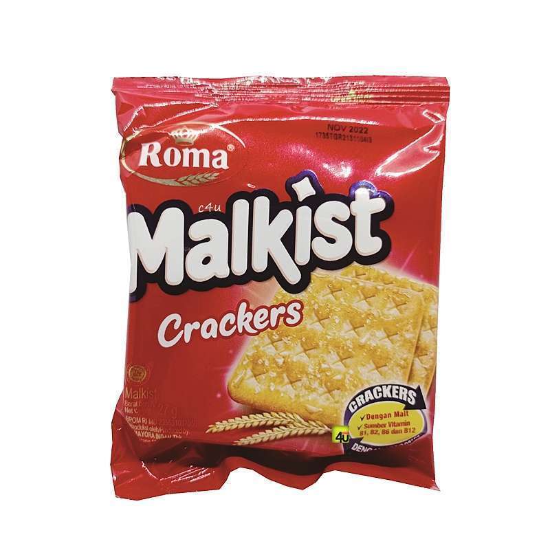 Jual Roma Malkist Crackers Sachet - Paket 5 Pcs Di Seller Dunia Chiko ...