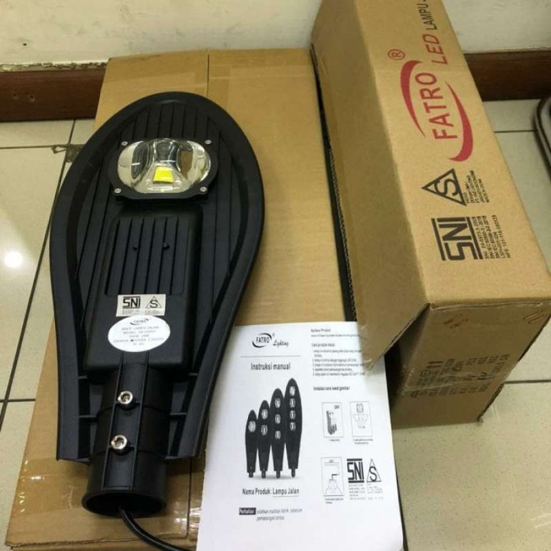 Jual Lampu Jalan Sni Pju Cobra Led 50watt 1mata 220vac Di Seller Aksara