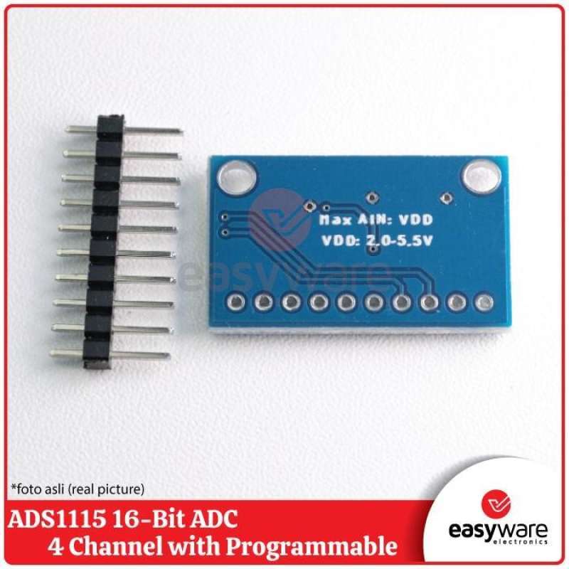 Jual Ads1115 16 Bit I2c Adc 4 Channel Analog To Digital Module Di ...