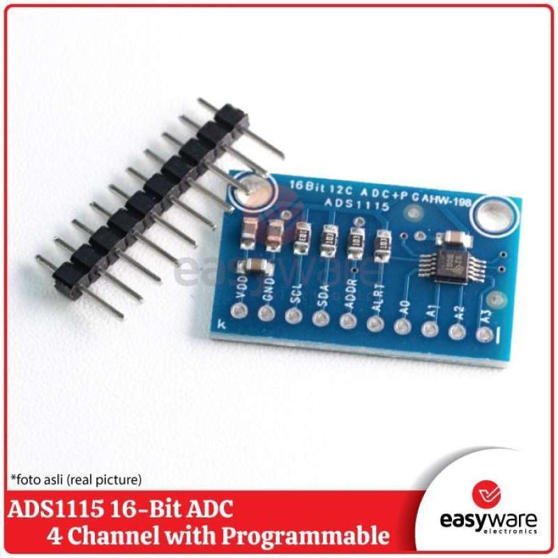 Jual Ads1115 16 Bit I2c Adc 4 Channel Analog To Digital Module Di ...